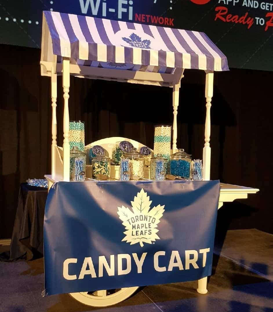 Vintage Candy Cart Custom Cover - Pop! Events Group