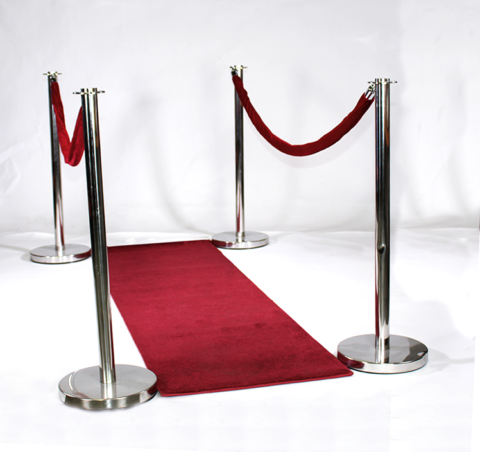 Red Carpet with Stanchions | Pop! Events Group